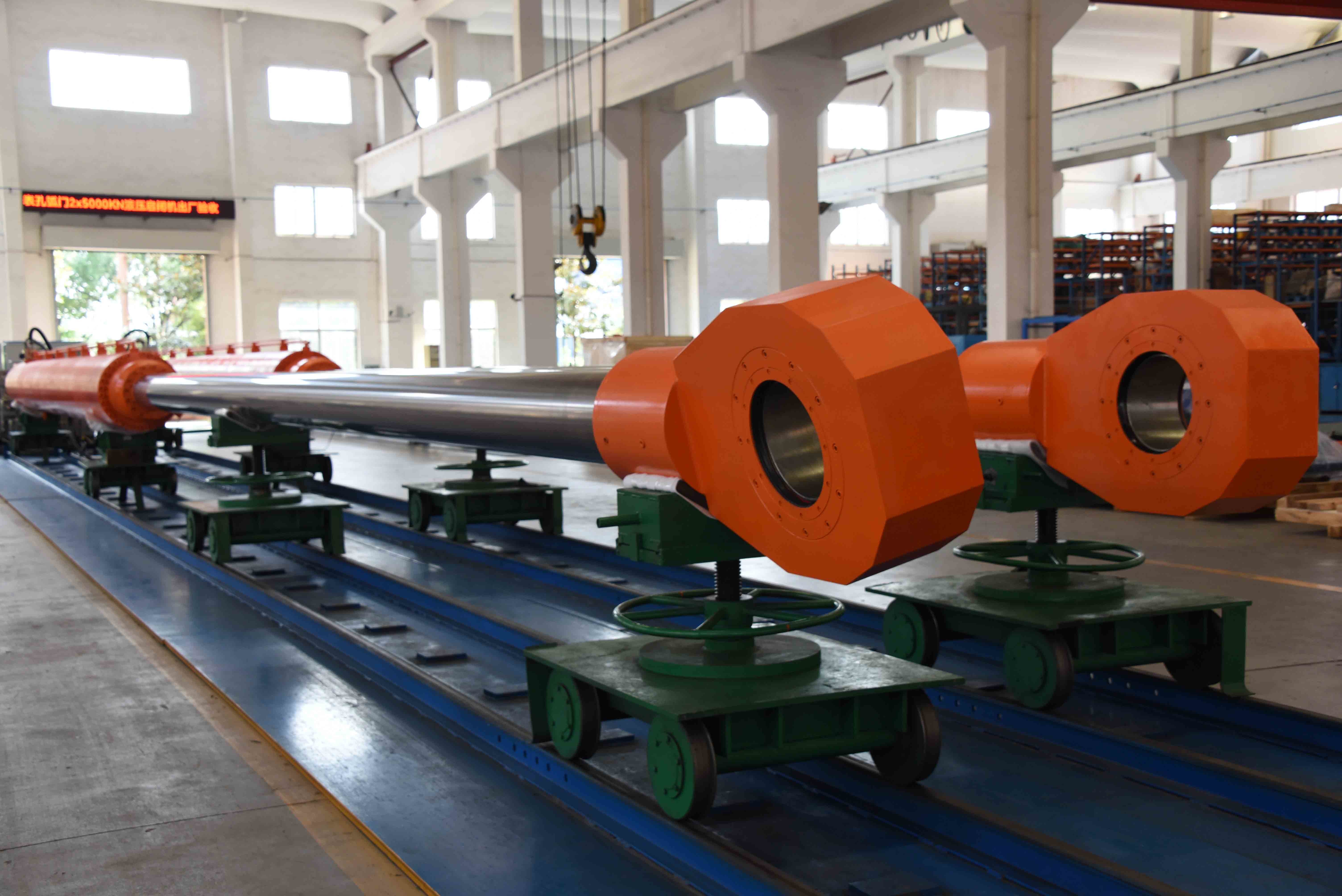 Large bore Hydraulic Hoist Cylinder for hydropower station ceramic ...