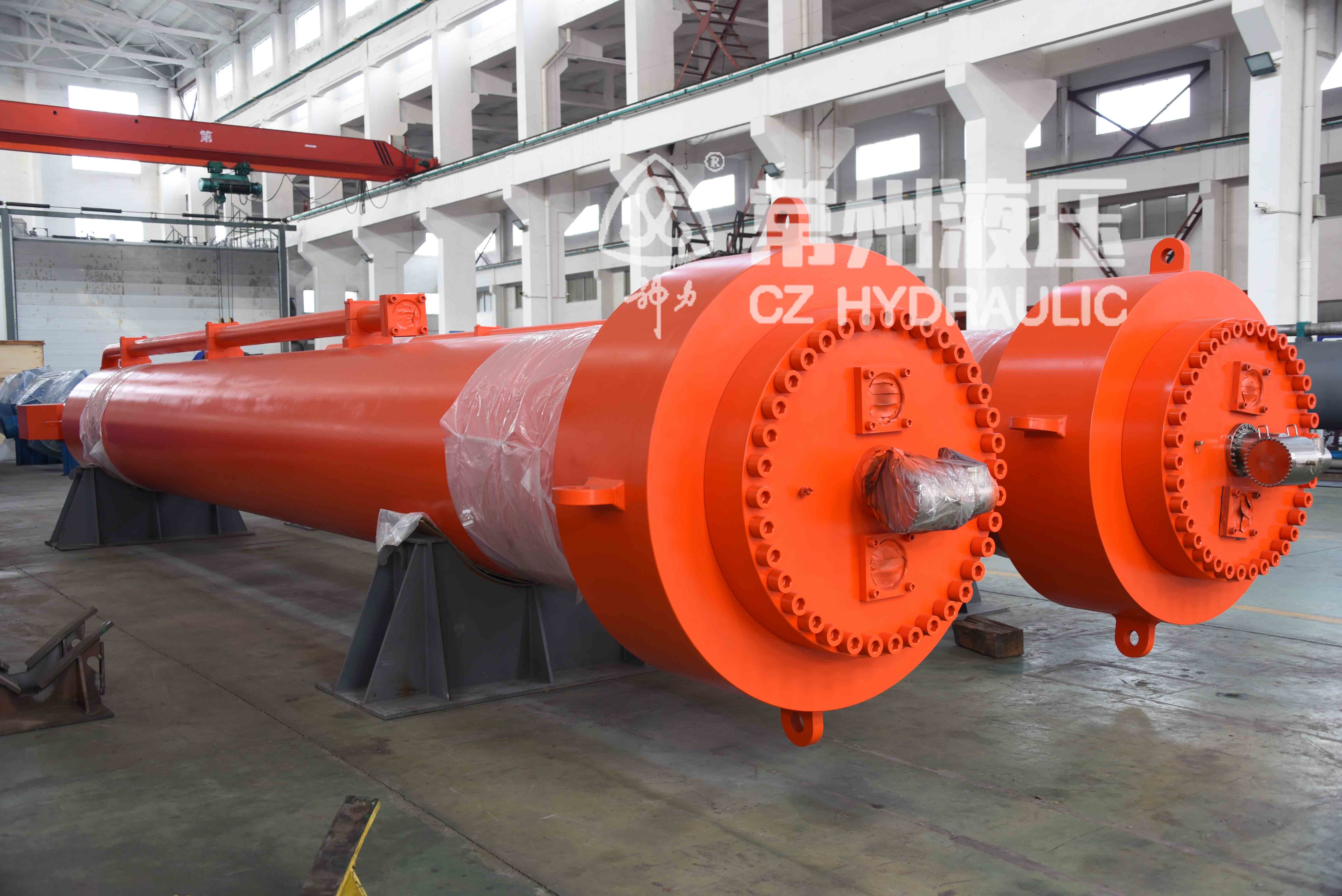 Large size Double Acting Hydraulic Cylinder for Pile Frame Driving ...